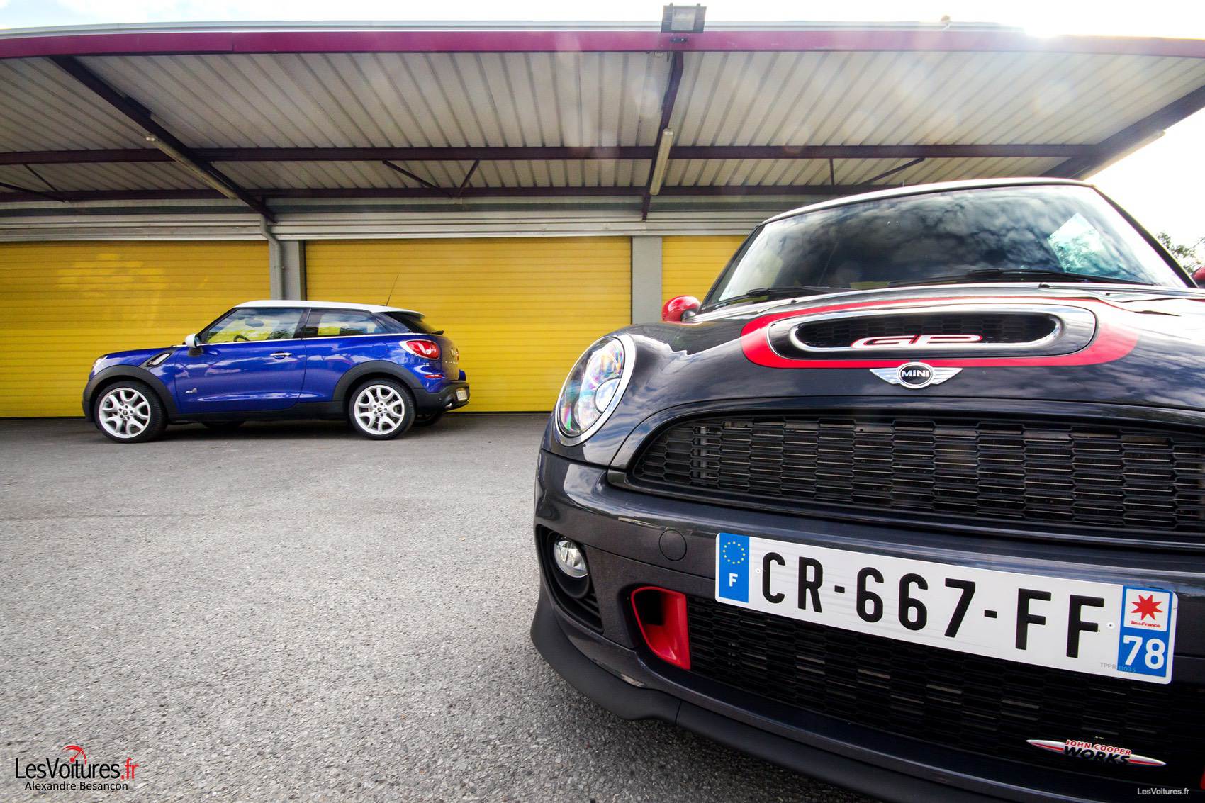 MINI John Cooper Works GPII vs MINI Paceman Cooper S All4 : essais en ...