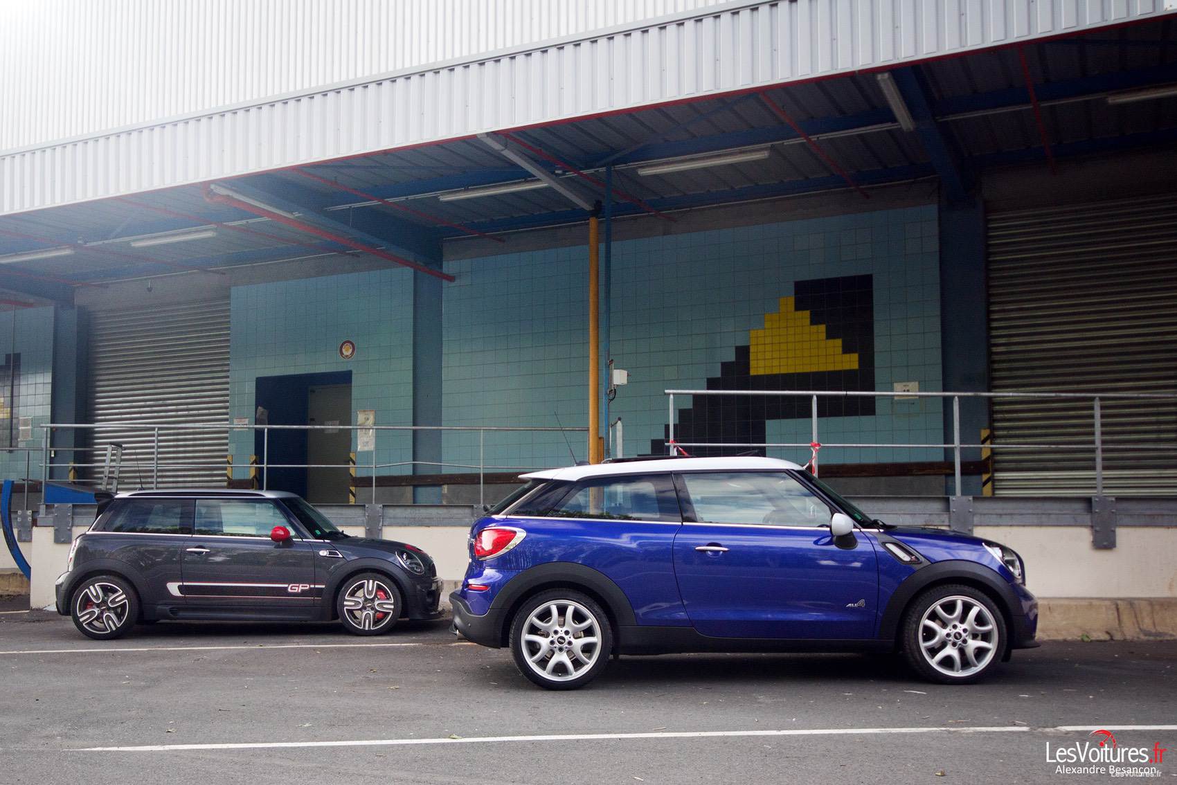 MINI John Cooper Works GPII vs MINI Paceman Cooper S All4 : essais en ...