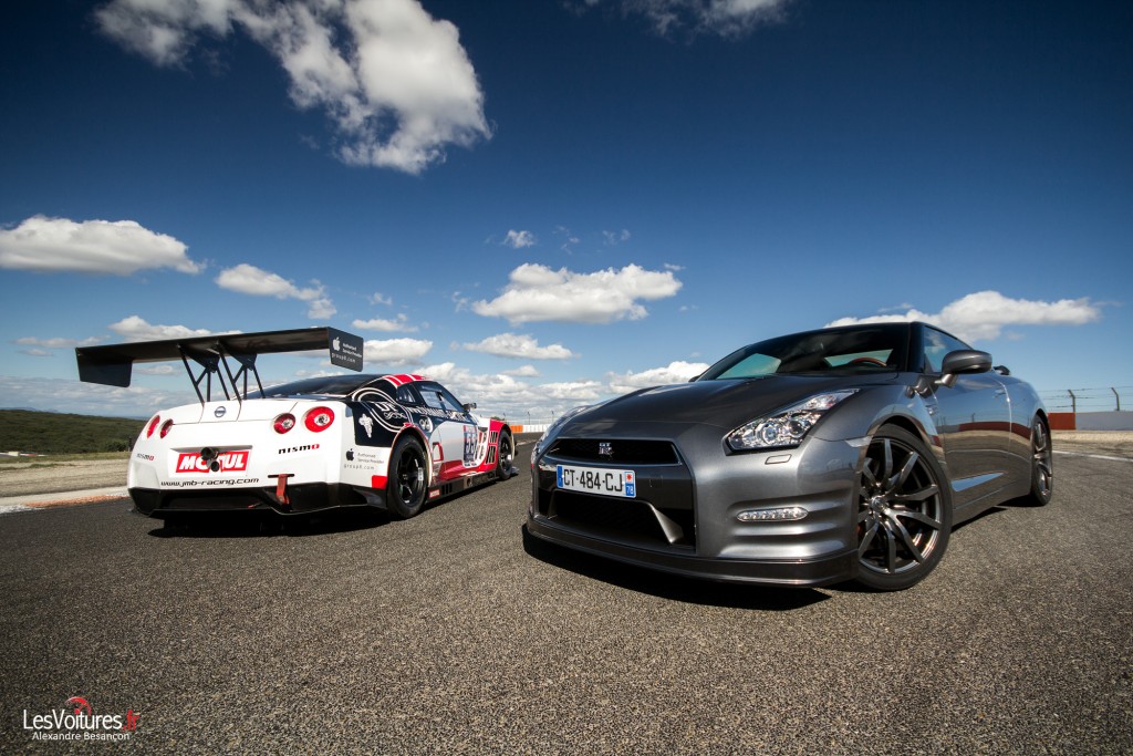 Nissan GT-R : lignée ultra-sportive en piste à Lédenon avec le JMB ...