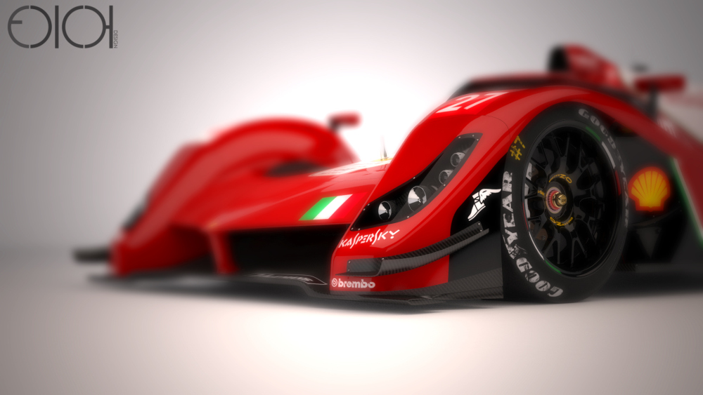 Ferrari LMP1 : la sublime vision d'un designer espagnol... - Les Voitures
