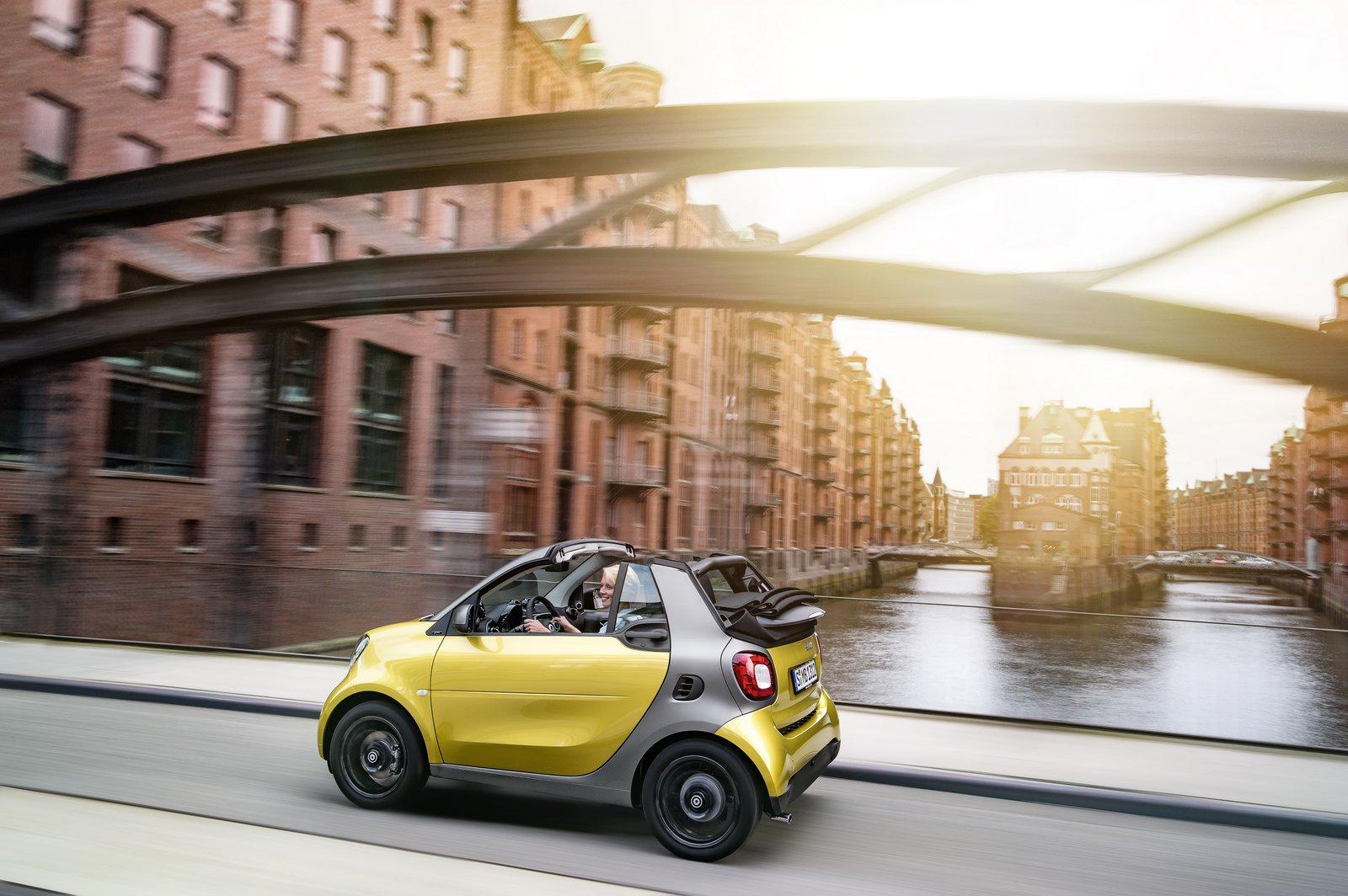 Smart Fortwo Cabrio : la citadine fashion enlève le haut ! - Les Voitures
