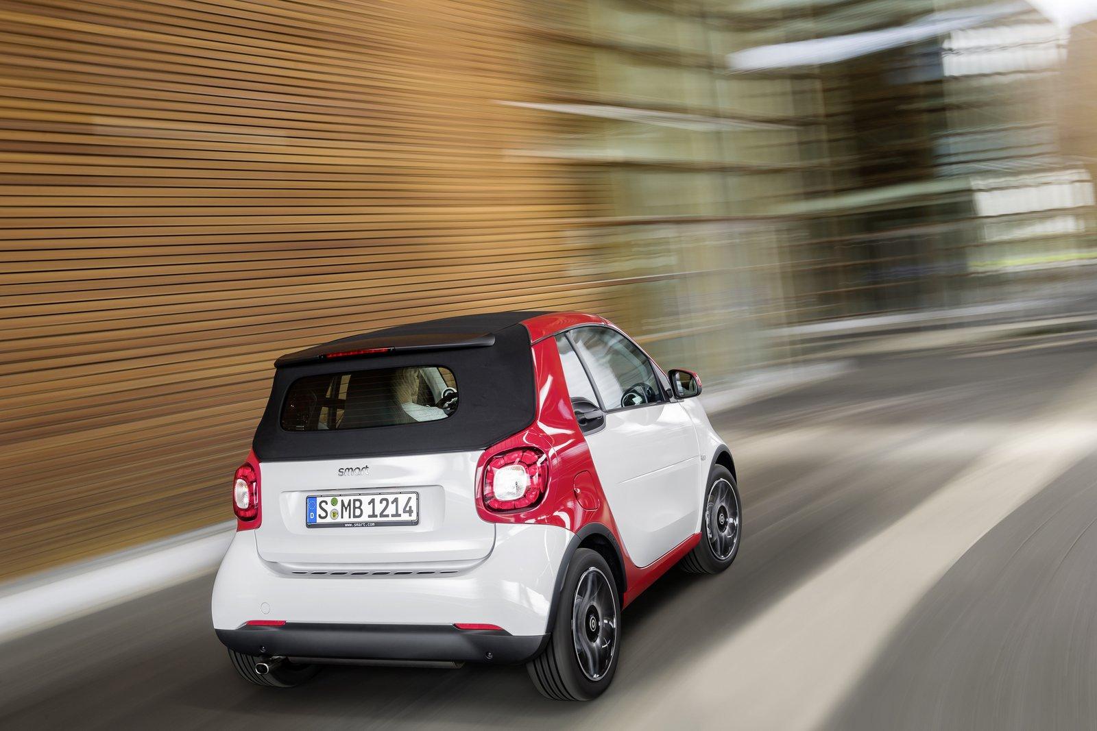 Smart Fortwo Cabrio : la citadine fashion enlève le haut ! - Les Voitures