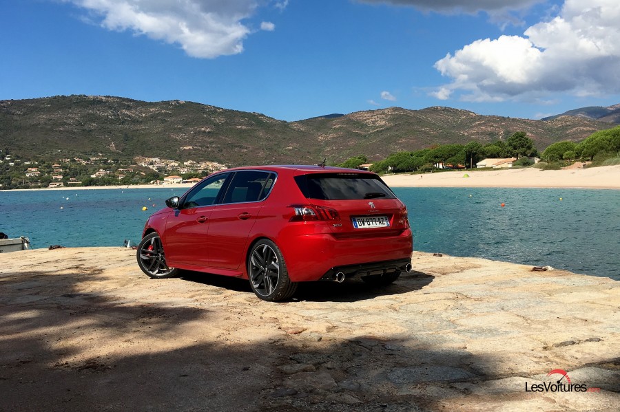 Peugeot 308 GTi by Peugeot Sport : sur les routes du Tour de Corse WRC ...