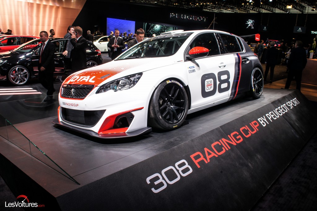 Peugeot 308 Racing Cup : la lionne des pistes en photos à Francfort ...