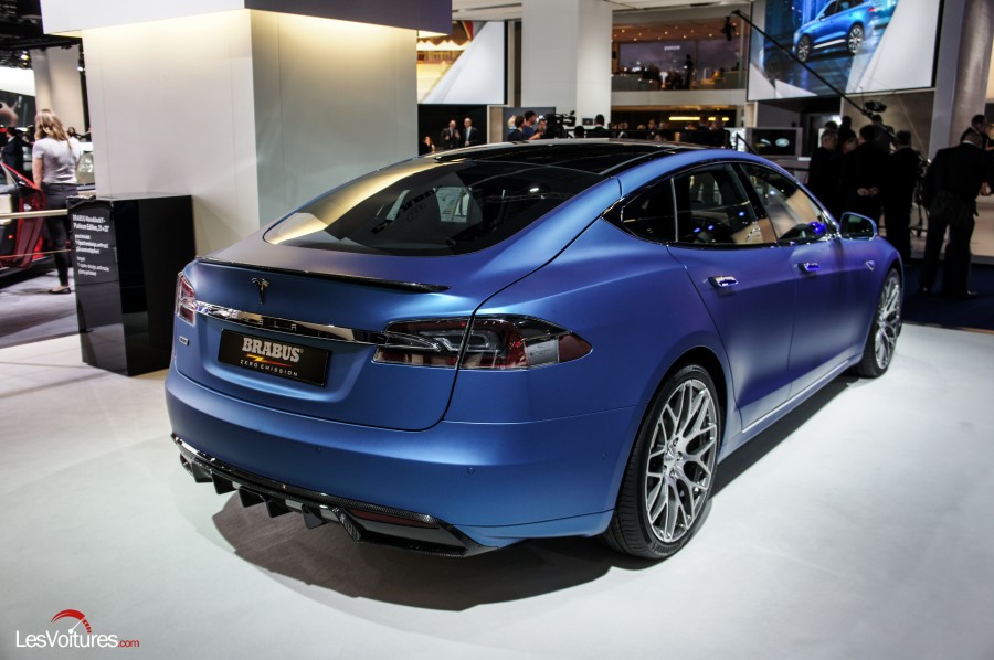Tesla P85D : la Zéro Emission par Brabus fait dans la sobriété... - Les ...