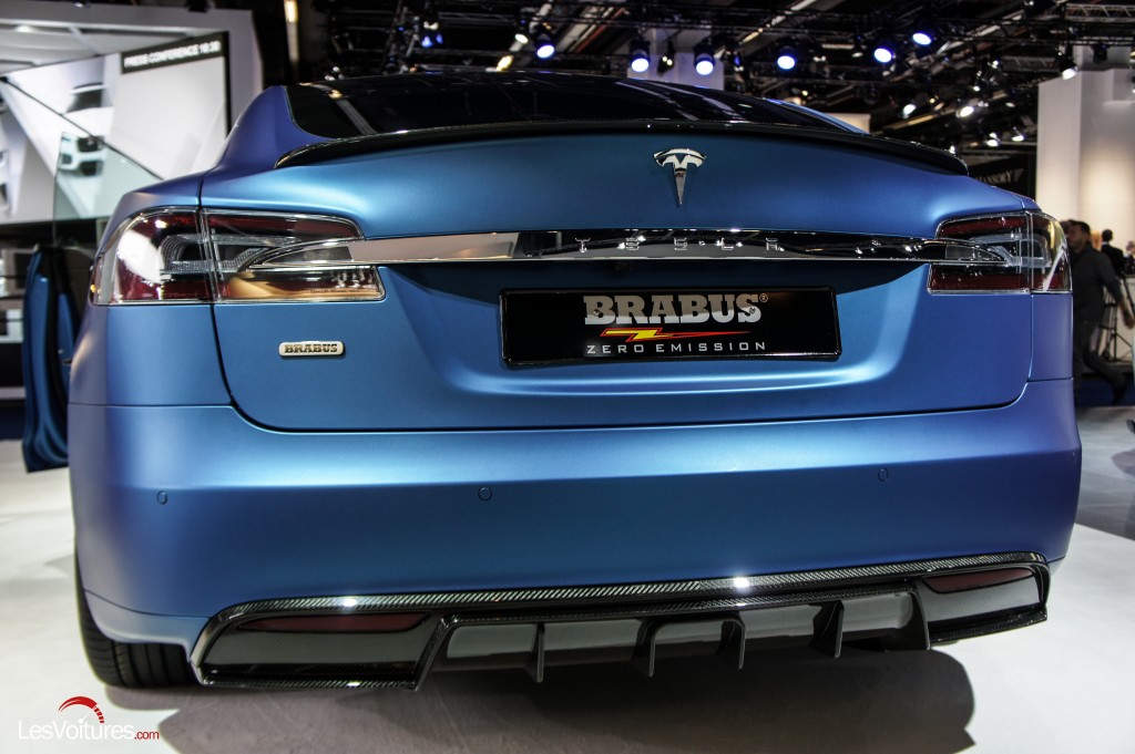 Tesla P85D : la Zéro Emission par Brabus fait dans la sobriété... - Les ...