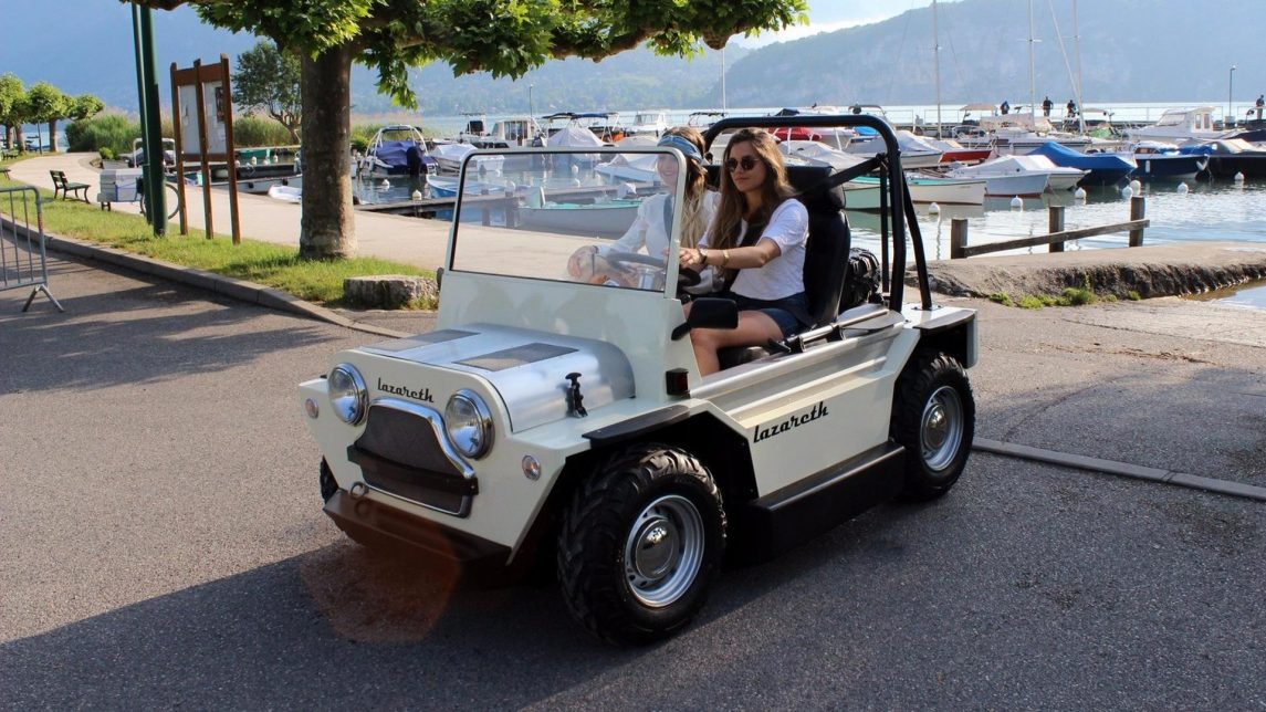 Lazareth Moke Amphibie : aussi à l'aise dans l'eau que sur route ...