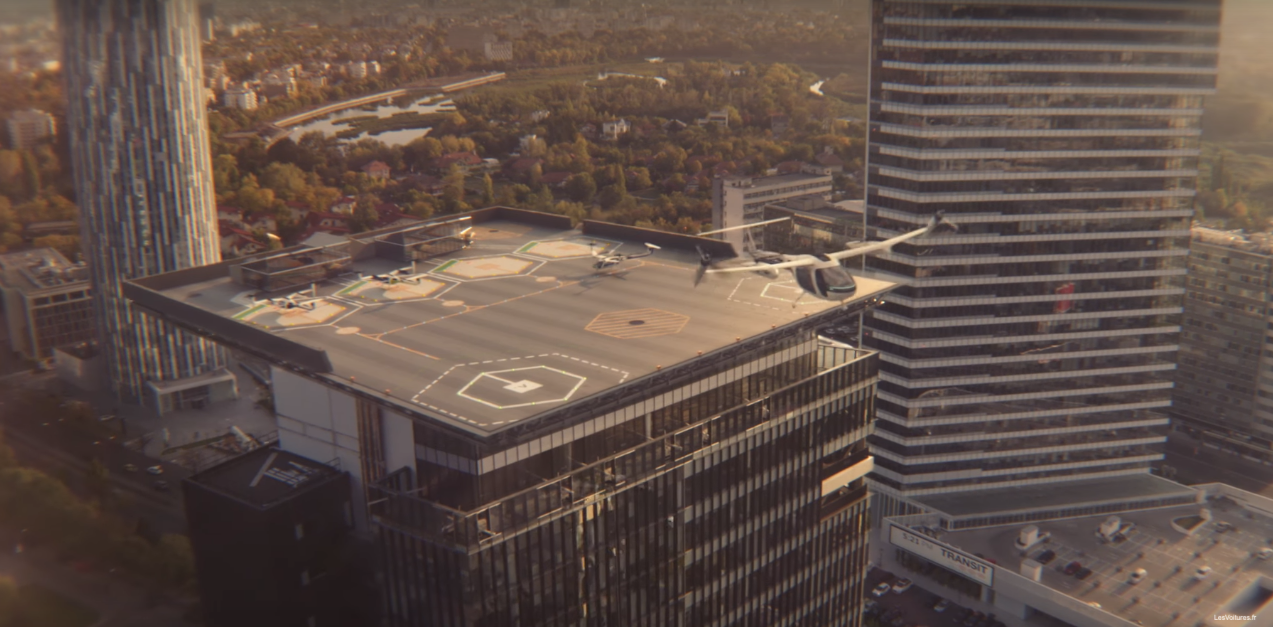 UberAIR : Uber s'associe à la NASA pour lancer des taxis volants - Les Voitures