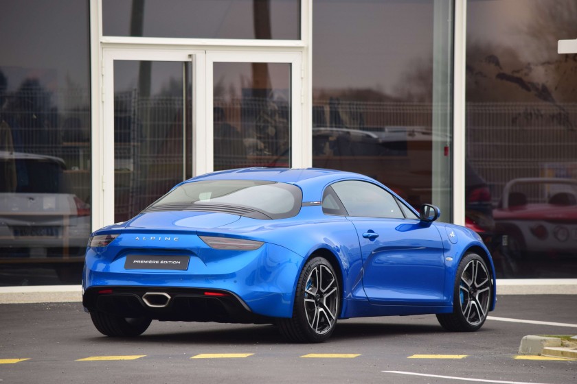 Alpine A110 Première Edition : déjà à vendre aux enchères - Les Voitures