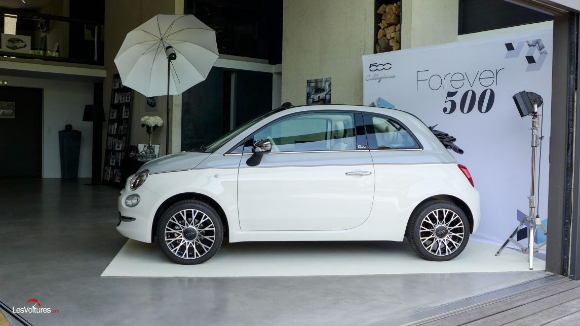 Fiat 500 Collezione : la série limitée "tendance"présentée à Paris ...