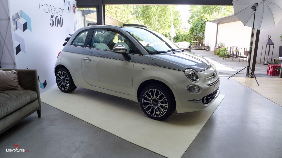 Fiat 500 Collezione : la série limitée "tendance"présentée à Paris ...