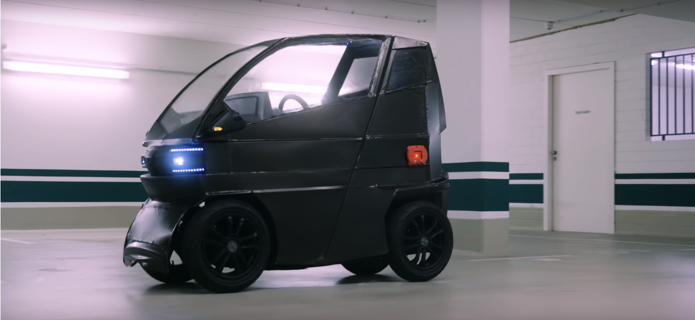 iEV X : innovante mini-citadine électrique large de 78 cm - Les Voitures