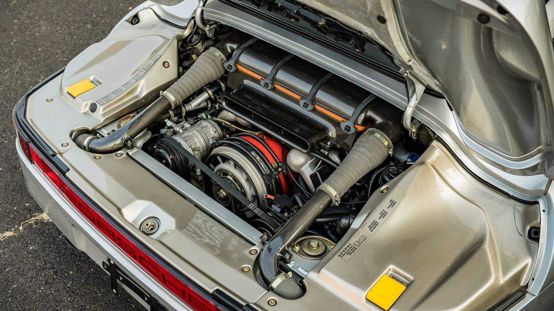 porsche-959-1987-mecum-engine | Les Voitures