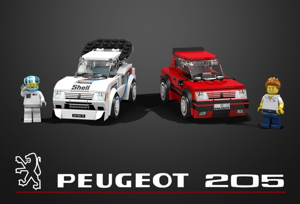 Peugeot 205 GTI : un projet LEGO fait sensation - Les Voitures