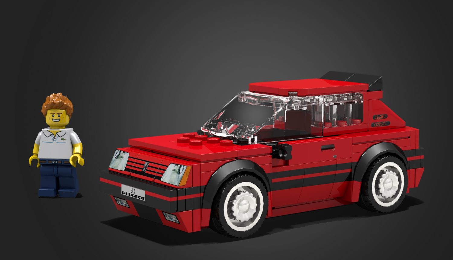Peugeot 205 GTI : un projet LEGO fait sensation - Les Voitures