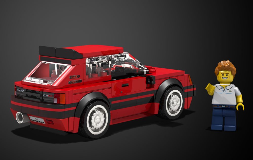 Peugeot 205 GTI : un projet LEGO fait sensation - Les Voitures