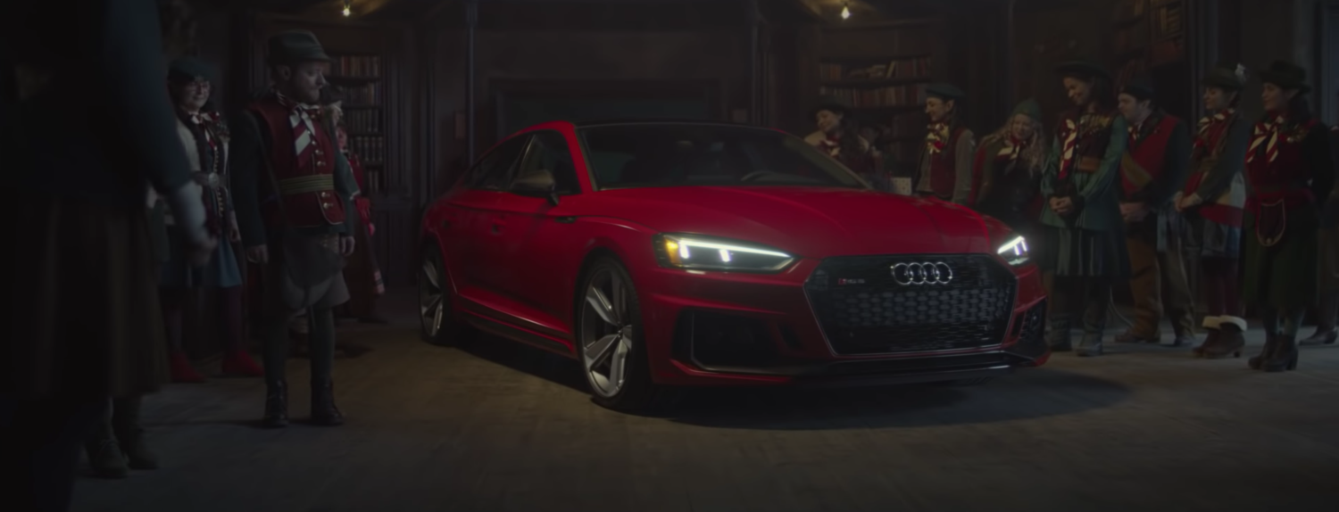 Vidéo : Audi met le Père Noël au sport - Les Voitures