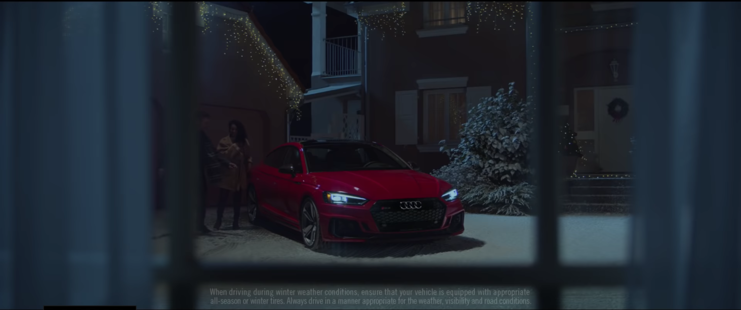 Vidéo : Audi met le Père Noël au sport - Les Voitures