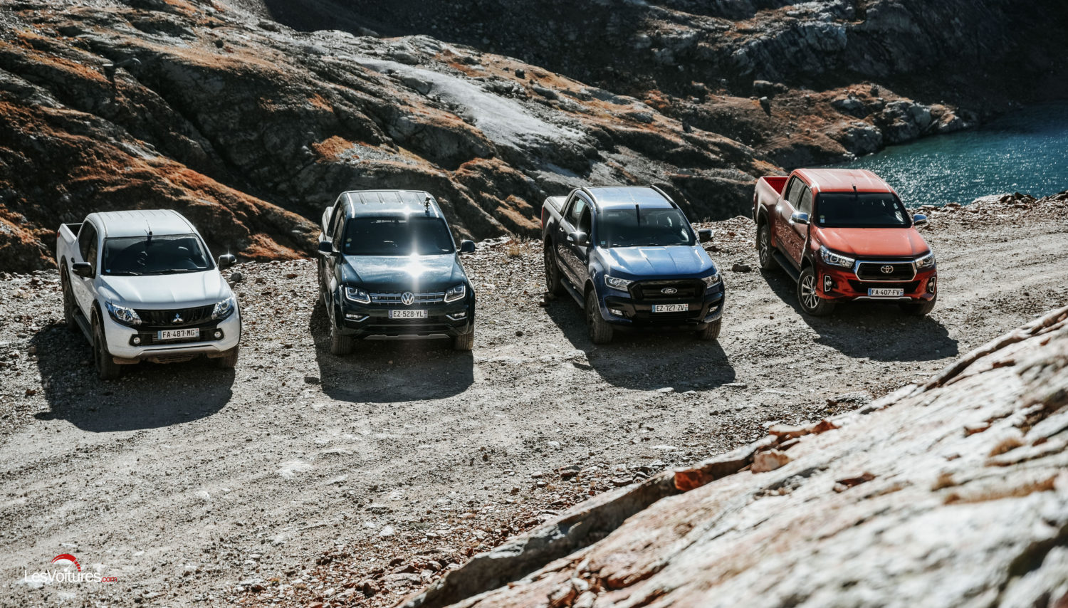 Pick-ups : duel au sommet de l'Alpe d'Huez - Les Voitures