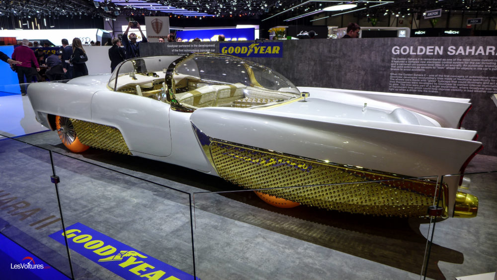 Golden Sahara II : l'incroyable concept-car est à Genève - Les Voitures