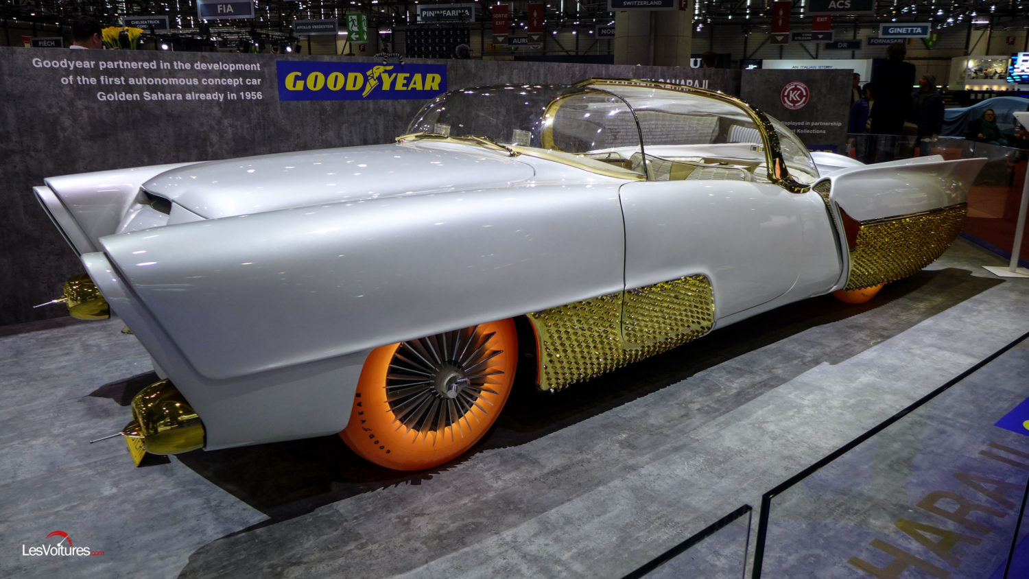 Golden Sahara II : l'incroyable concept-car est à Genève - Les Voitures