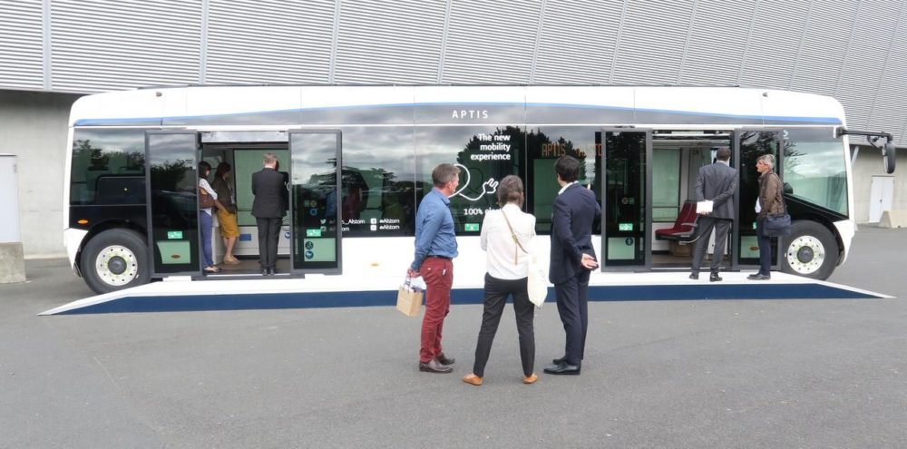 Alstom Aptis : voici le bus électrique qui roule "en crabe" - Les Voitures