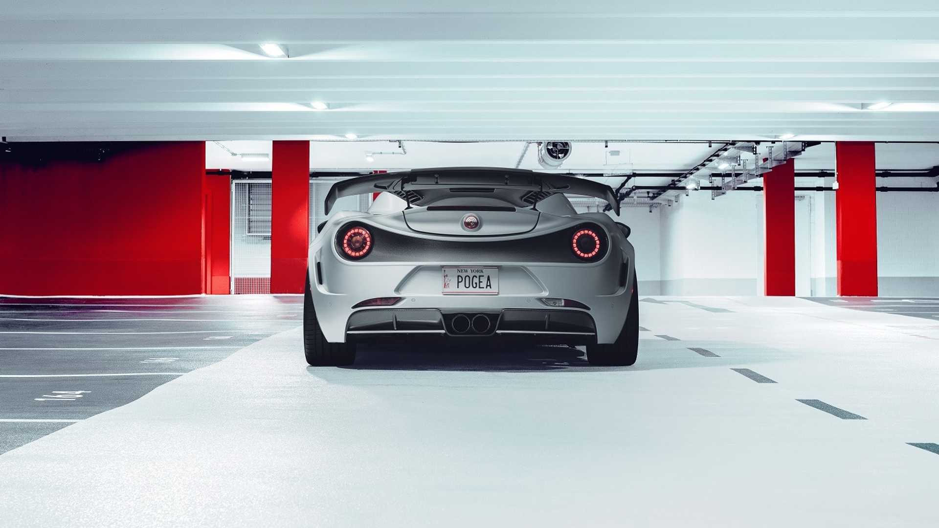 Alfa Romeo 4C : 410 chevaux grâce à Pogea Racing - Les Voitures