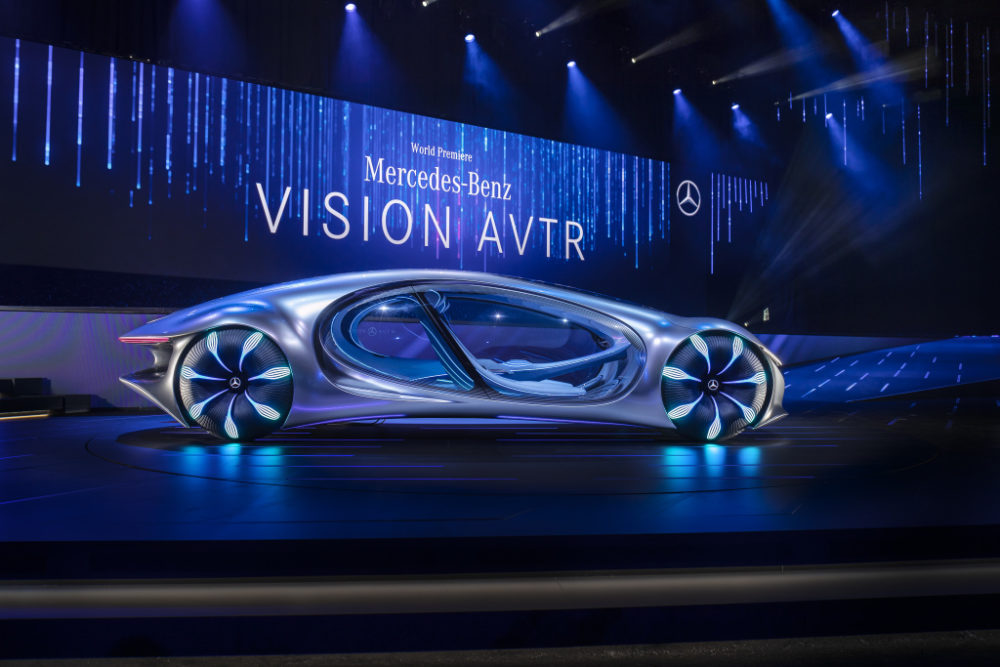Mercedes-Benz Vision AVTR : concept-car venu de Pandora - Les Voitures