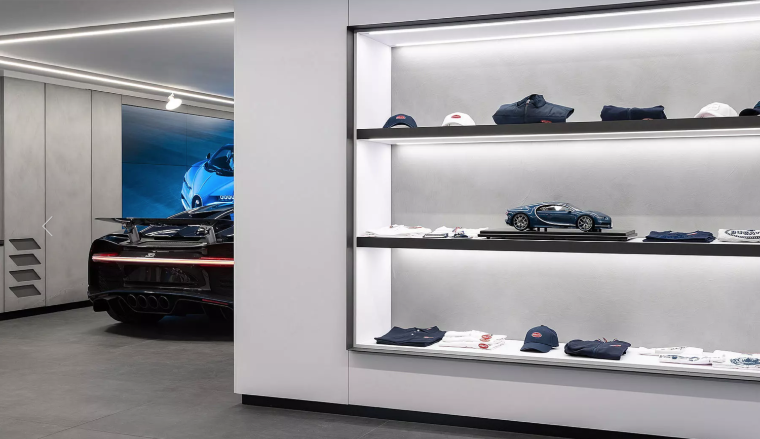 Bugatti : un showroom ouvre tout près de Paris à Neuilly - Les Voitures