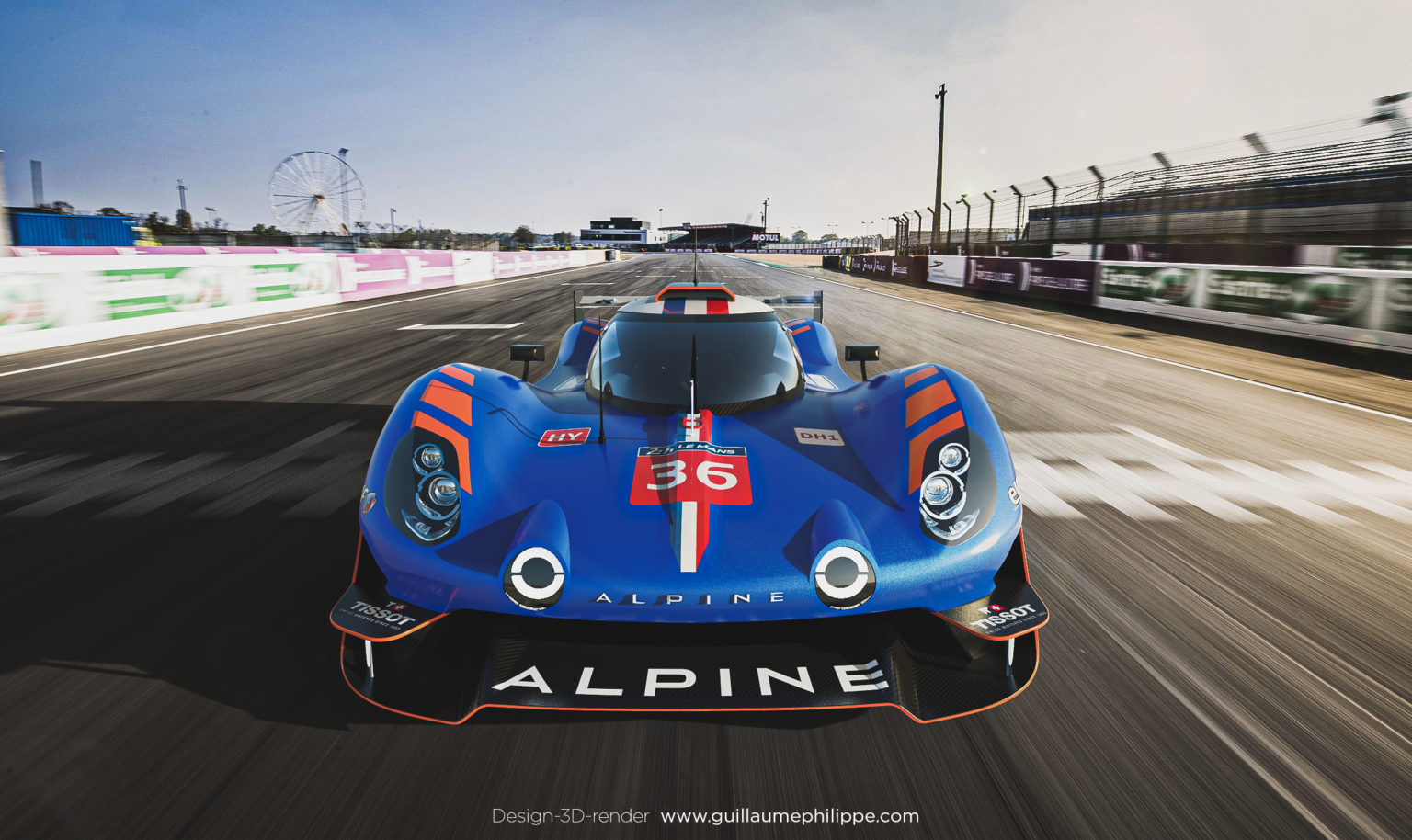 24 Heures du Mans : voici la fantastique Alpine A480 LMDh virtuelle ...