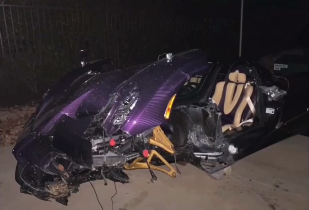 Pagani Huayra Roadster : un rare exemplaire détruit (vidéo) - Les Voitures