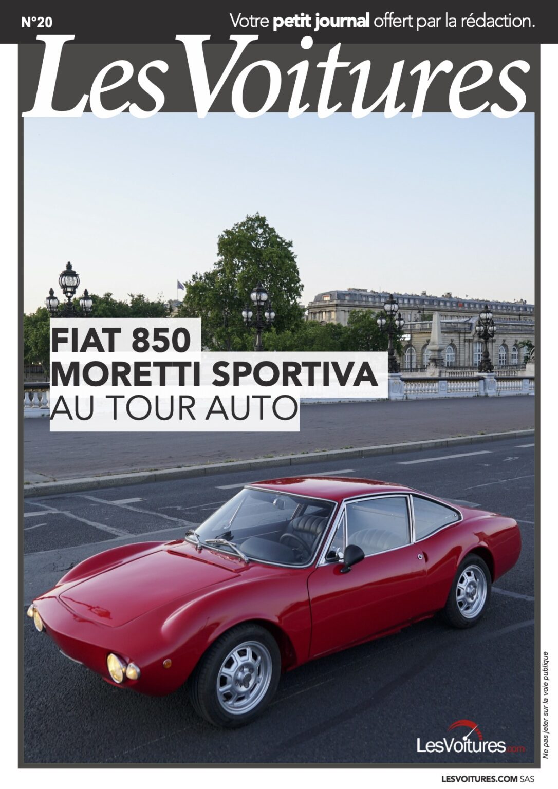 20 - Fiat 850 Moretti Sportiva - Les Voitures