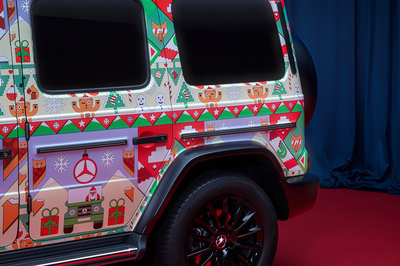Mercedes-Benz : elles enfilent leur pull moche de Noël - Les Voitures