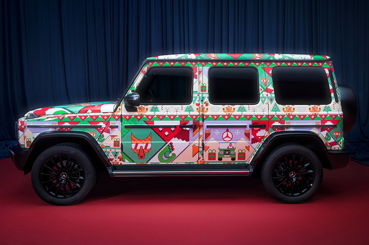 Mercedes-Benz : elles enfilent leur pull moche de Noël - Les Voitures