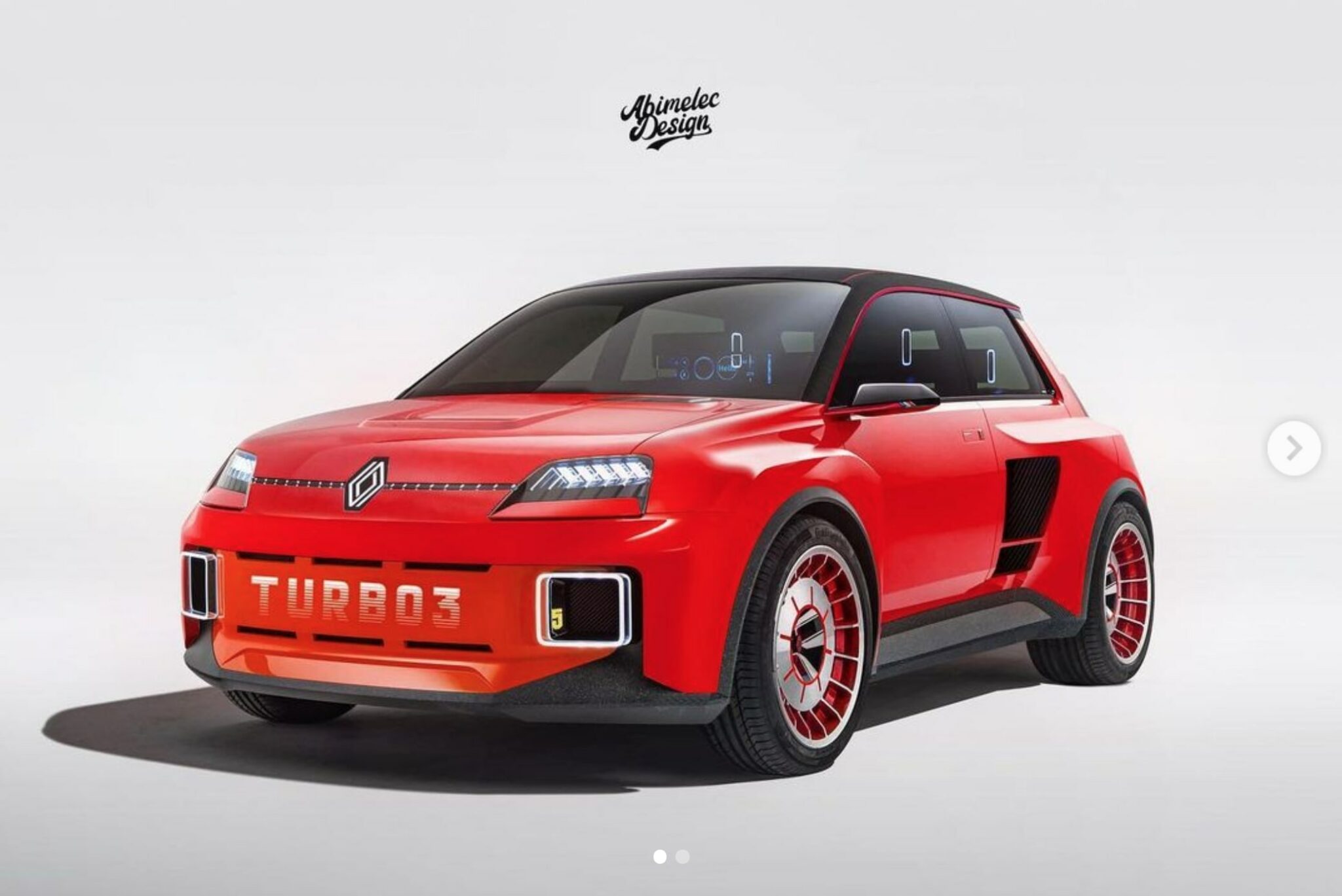 Renault 5 : voici la version sportive Alpine - Les Voitures