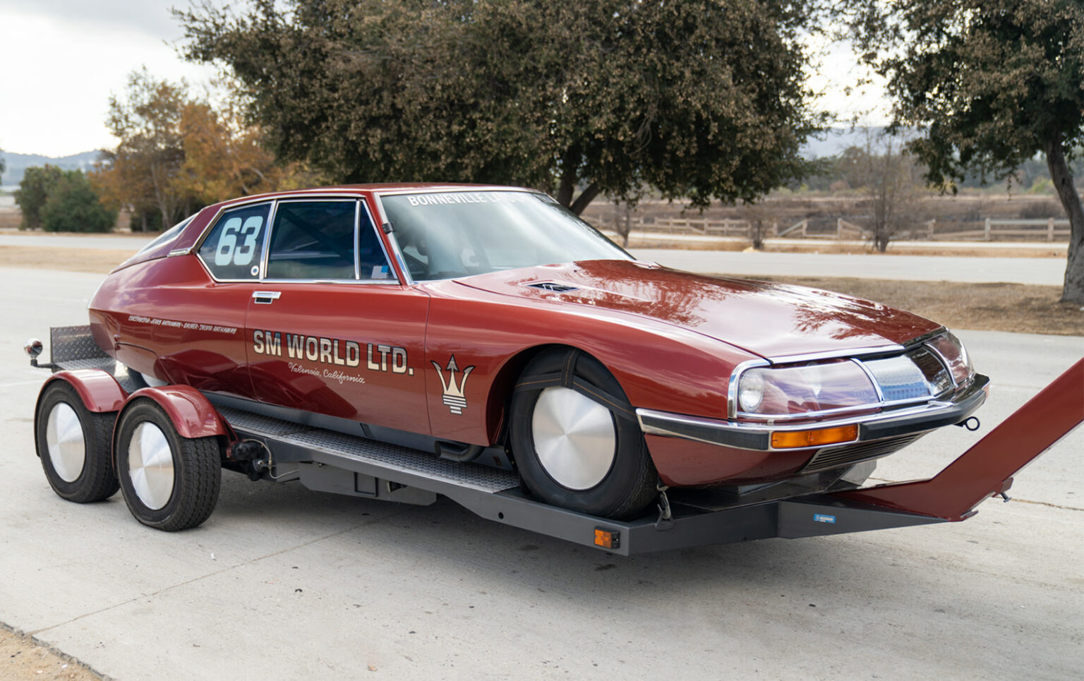 Citroën SM Land Speed Racer : la plus rapide des SM est à vendre - Les ...