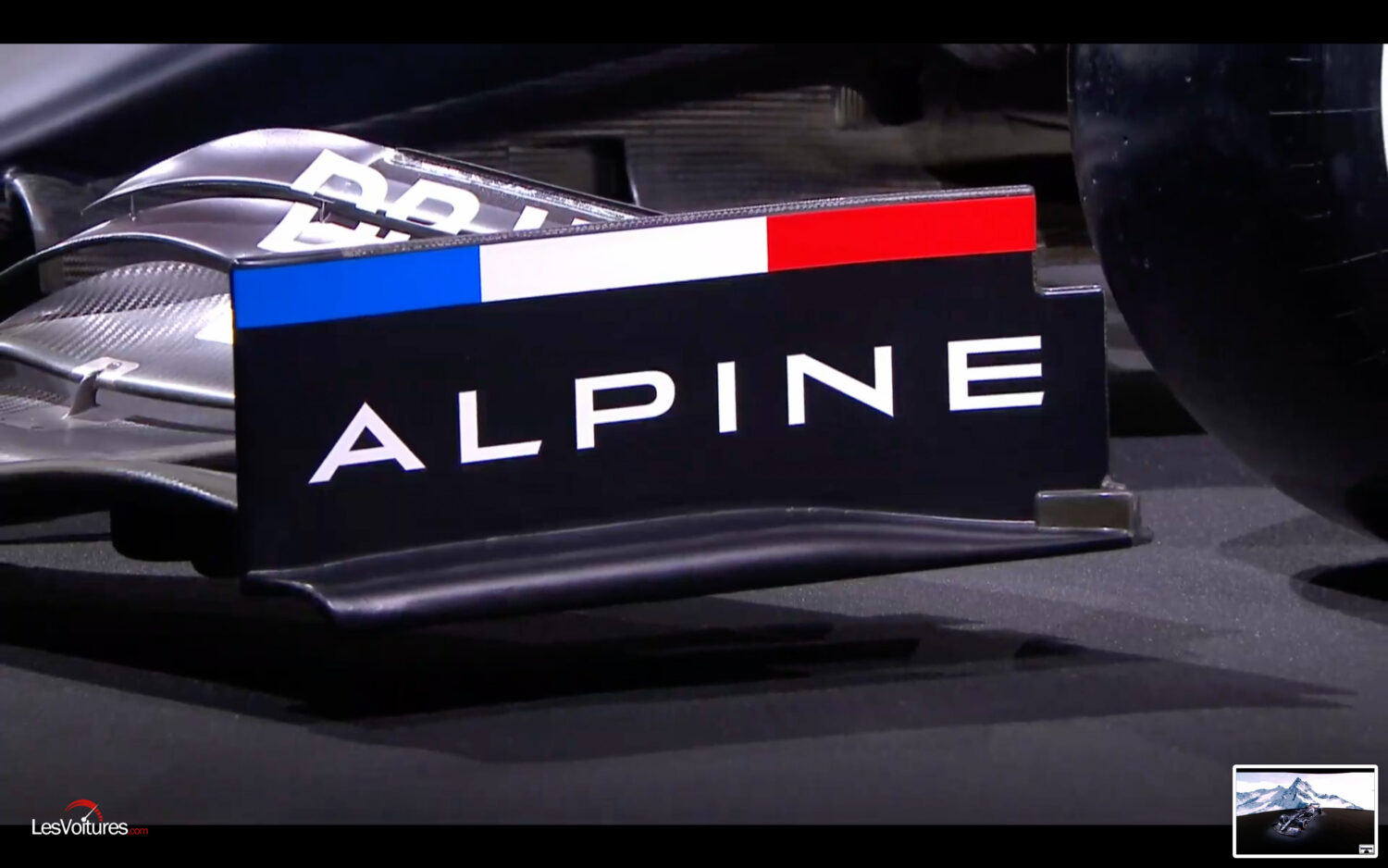 F1 : Alpine F1 Team présente des couleurs provisoires pour sa monoplace ...