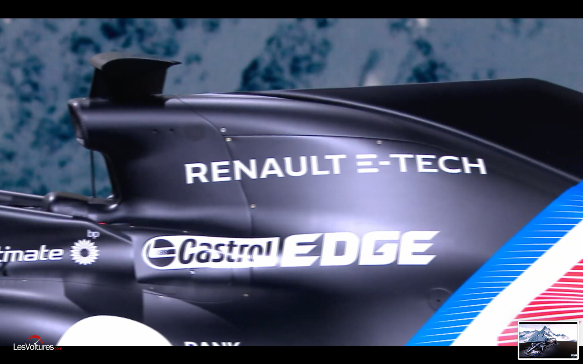 F1 : Alpine F1 Team présente des couleurs provisoires pour sa monoplace ...