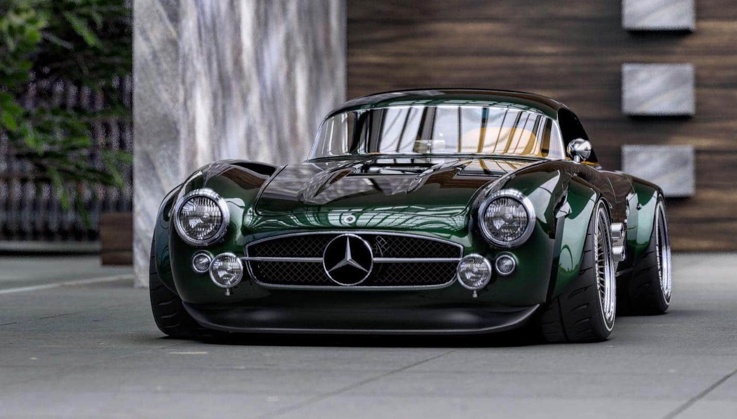 Mercedes-Benz 300 SL : voici le Restomod de l'année - Les Voitures