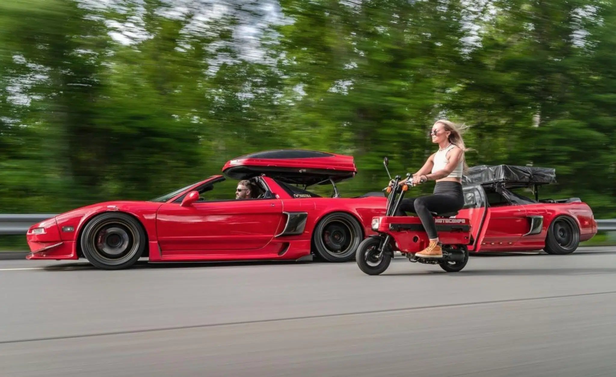 Acura NSX : un incroyable "camping-supercar" (vidéo) - Les Voitures