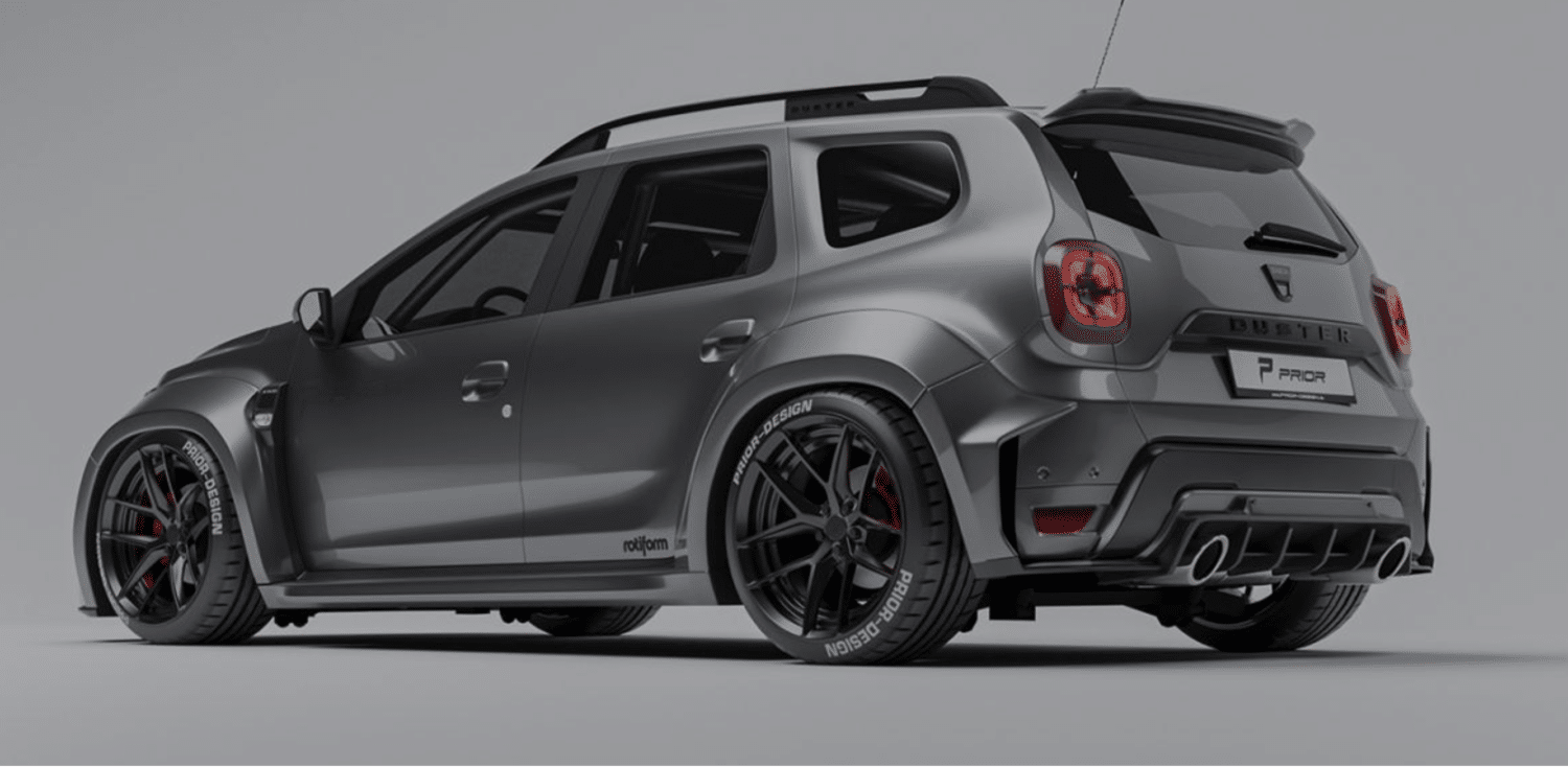 Dacia Duster : un kit carrosserie Prior Design pour 2 999 € - Les Voitures