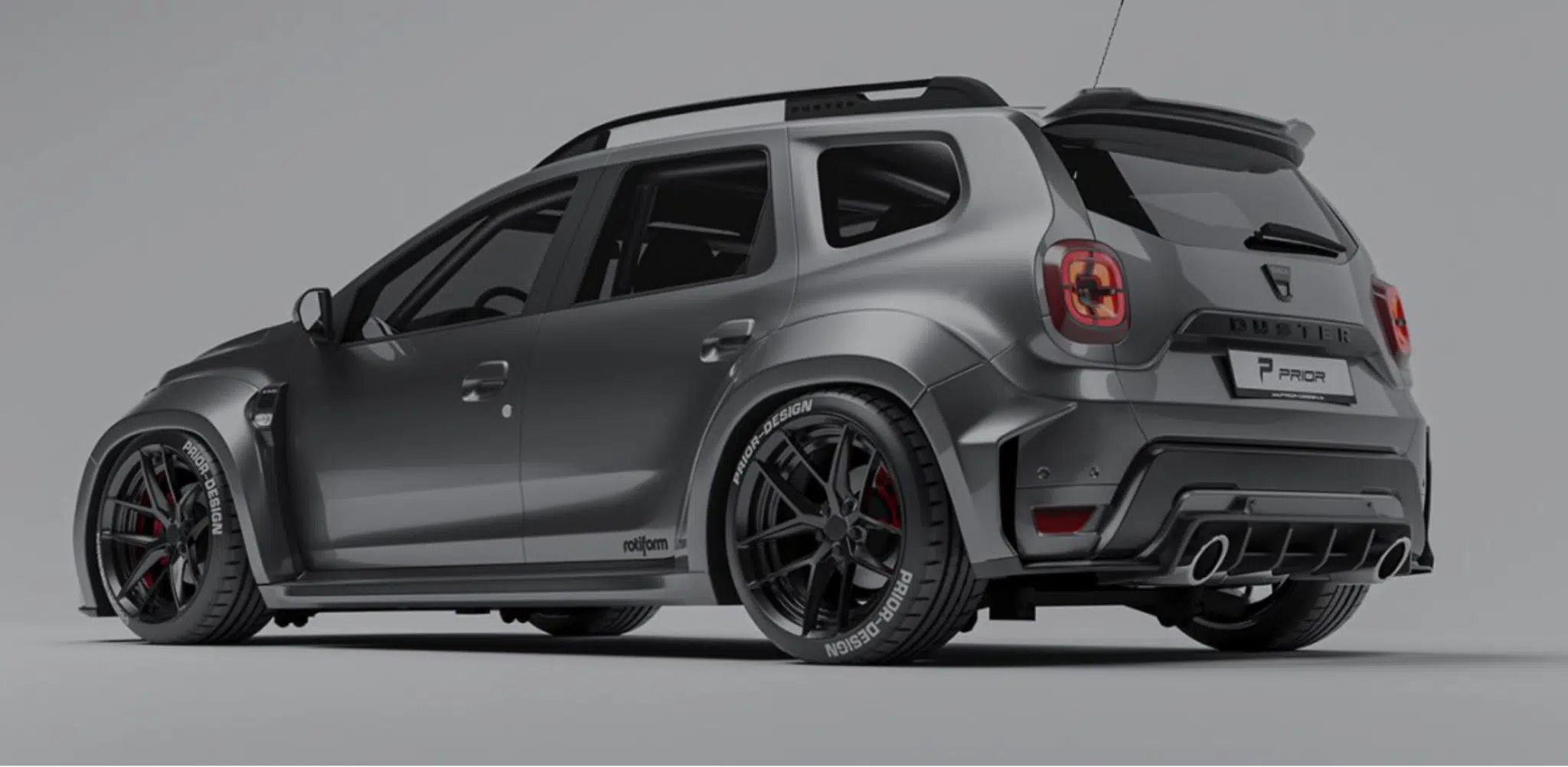 Dacia Duster : un kit carrosserie Prior Design pour 2 999 € - Les Voitures