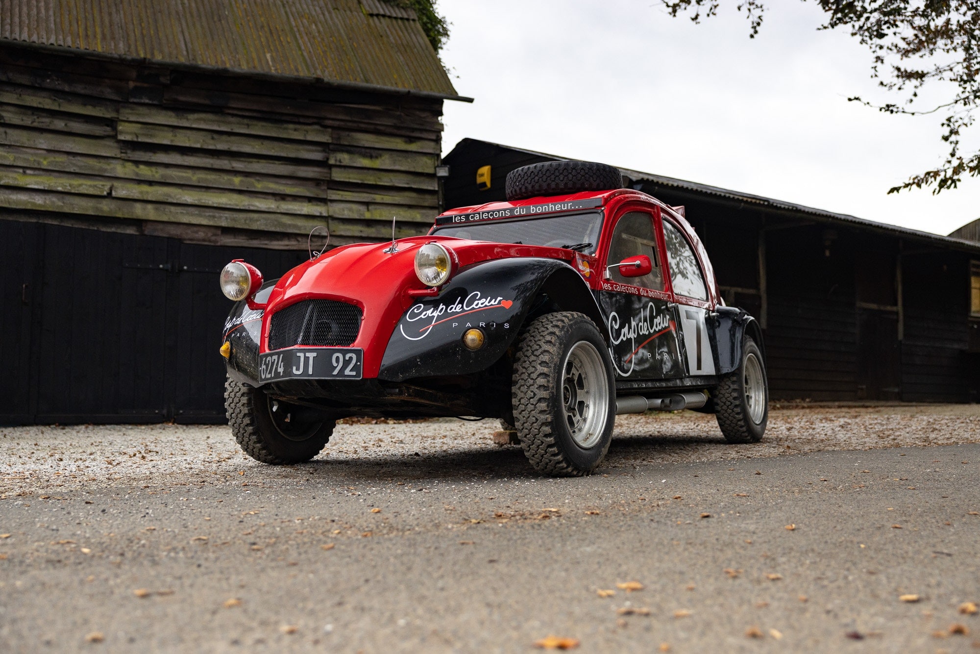 Citroën 2CV : l'incroyable version Rally 4x4 à vendre - Les Voitures