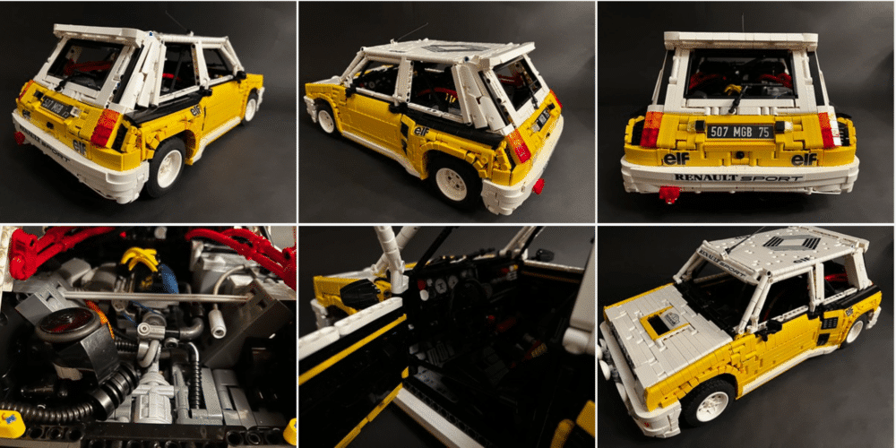 Renault 5 Turbo : une miniature digne de Lego Masters - Les Voitures