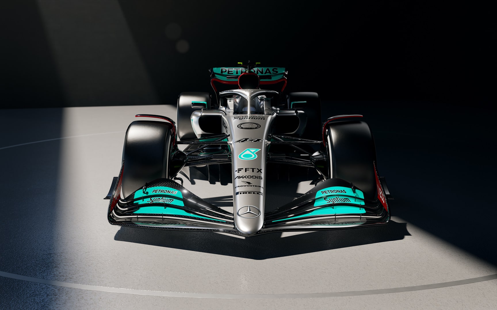 F1 : Mercedes-AMG dévoile la "Flèche d'Argent" W13 2022 - Les Voitures