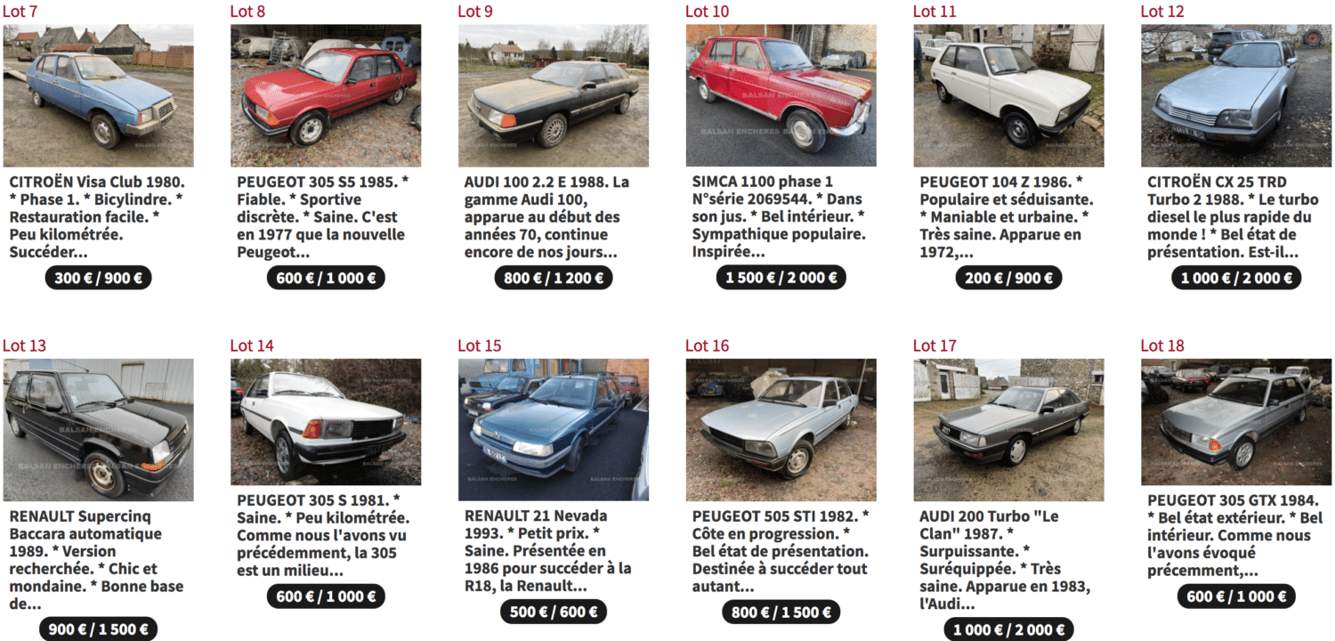 Vente Aux Encheres Reims Voitures