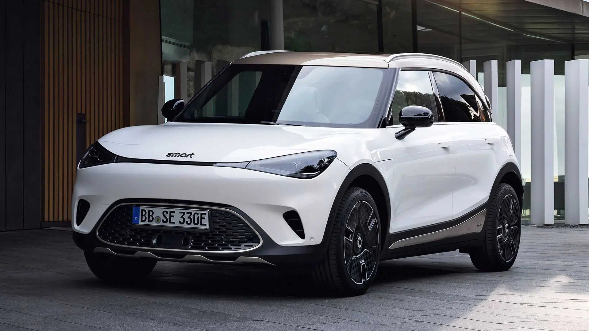 Smart #1 : le SUV électrique dévoilé en version définitive - Les Voitures