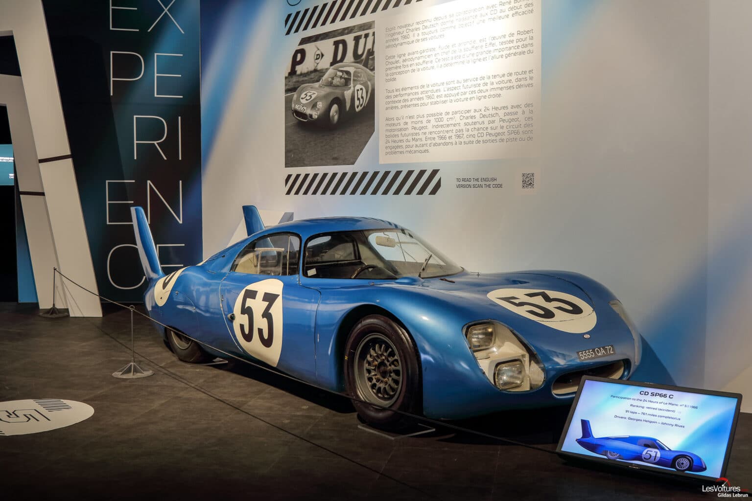 Vidéo : la CD Peugeot SP66 comme vous ne l'avez jamais vue - Les Voitures