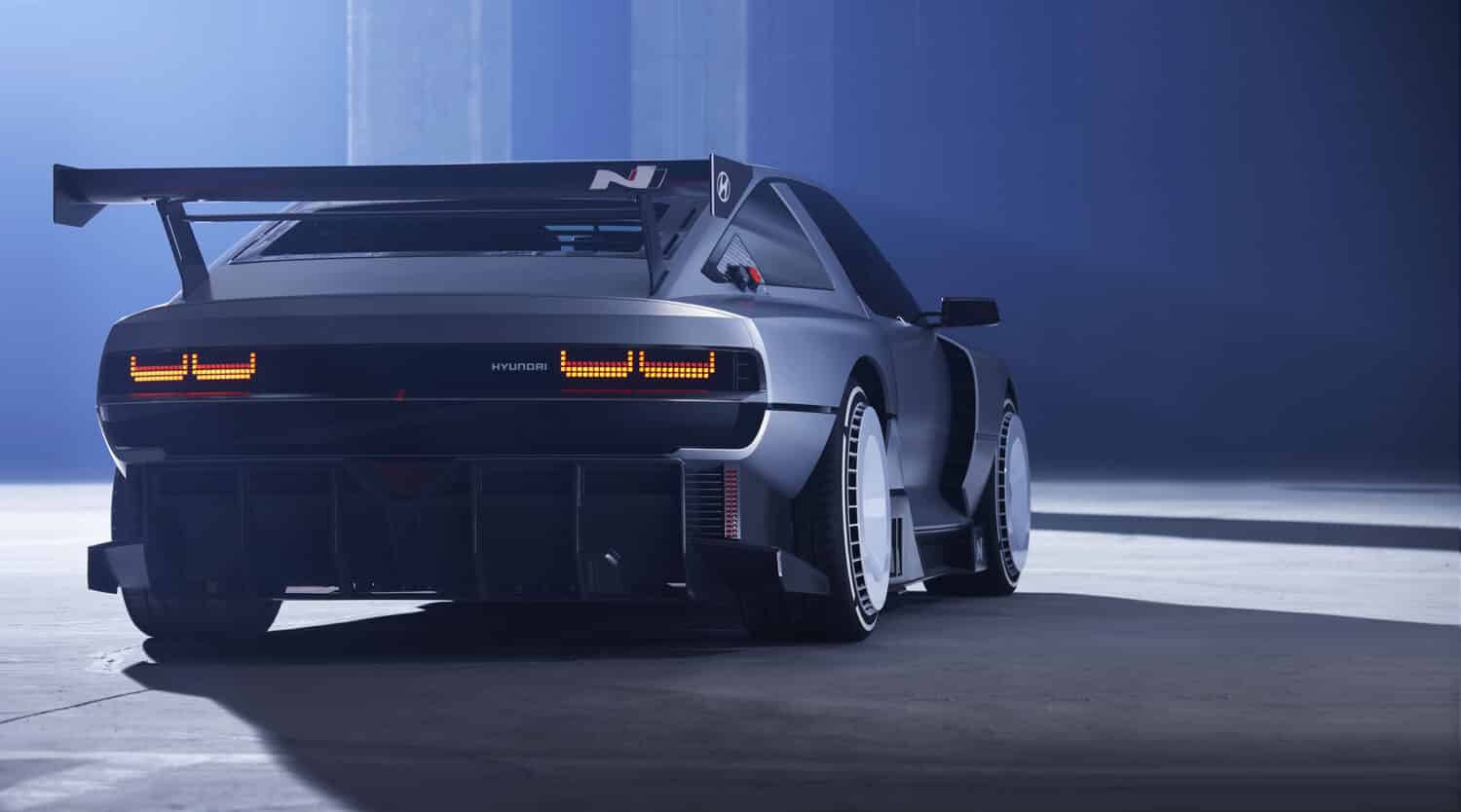 Hyundai N Vision 74 : concept-car néo-rétro à hydrogène - Les Voitures