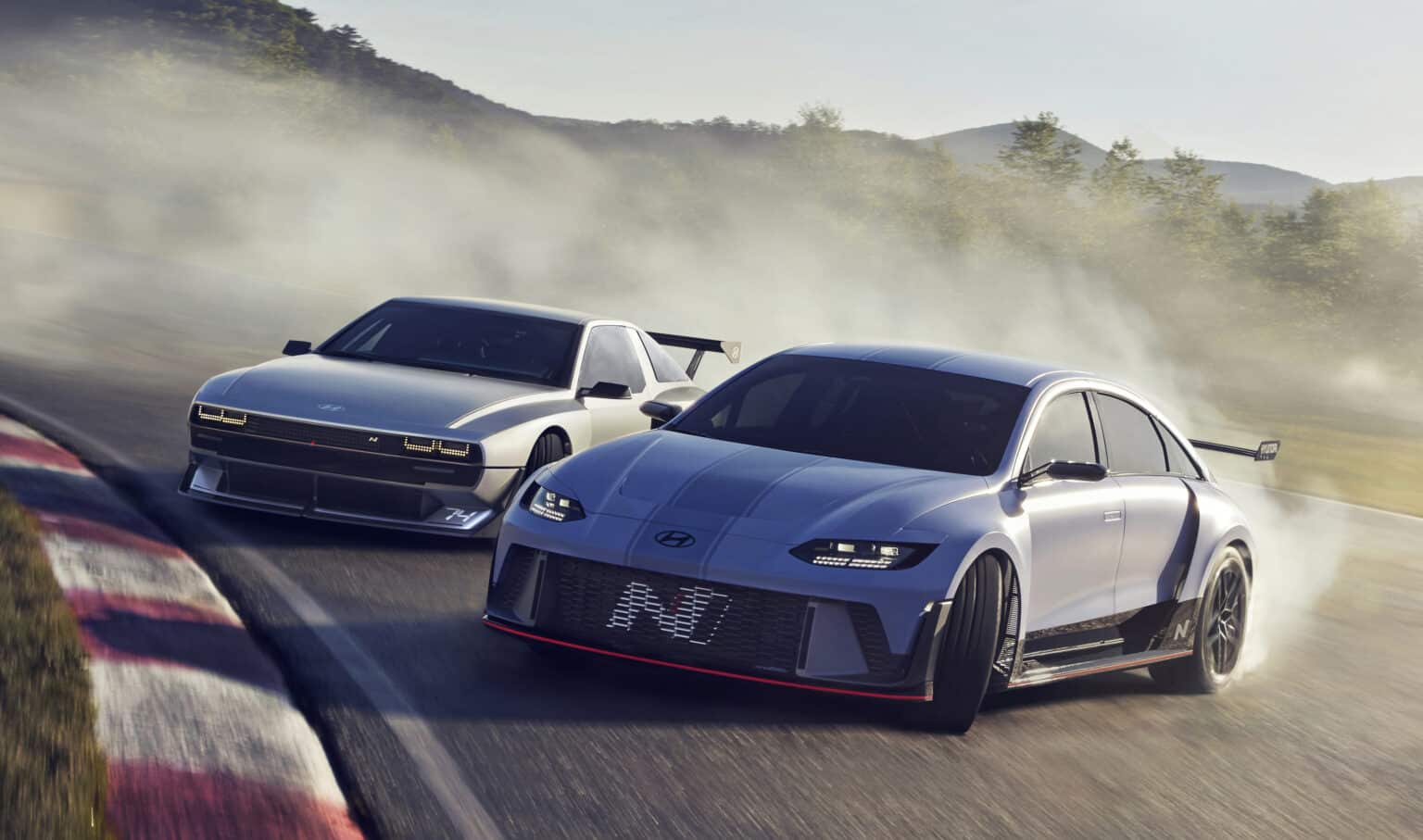 Hyundai N Vision 74 : concept-car néo-rétro à hydrogène - Les Voitures